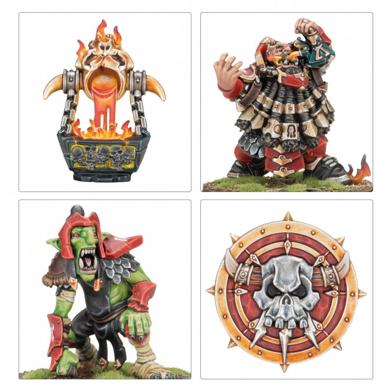 BLOOD BOWL - CHAOS DWARF TEAM