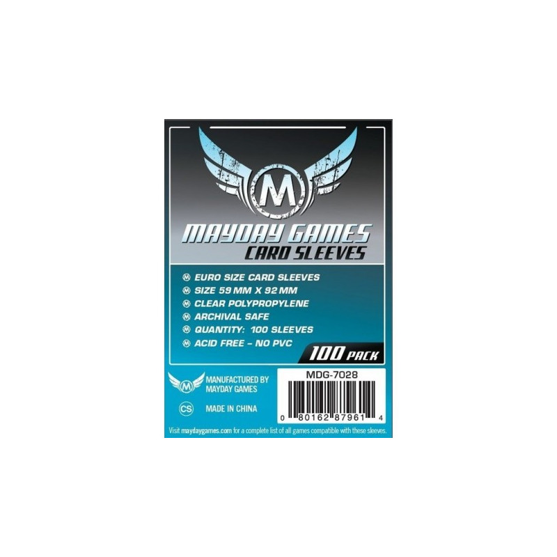 MAYDAY - Euro Card Sleeve 59x92mm