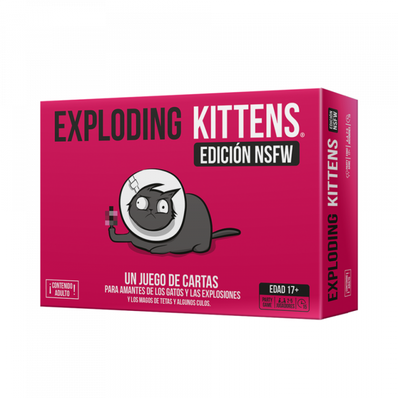 EXPLODING KITTENS EDICIÓN NSFW